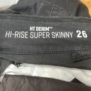 Hot Topic | Jeans | Hot Topic Half Checkered And Half Black Denim ...